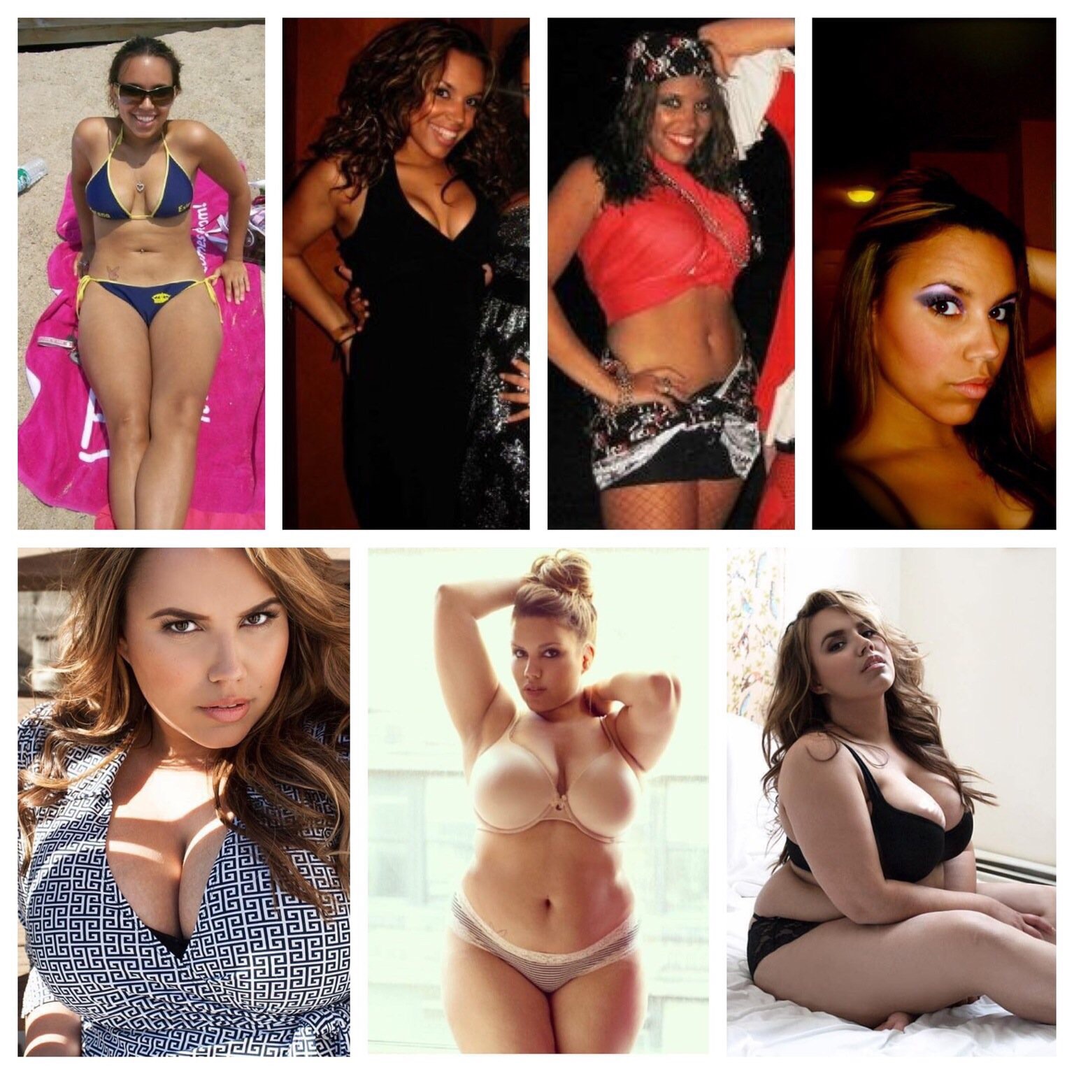 From stacked and sexy to plus sized goddess. (Ericka Bessette, plus size model) | Scrolller