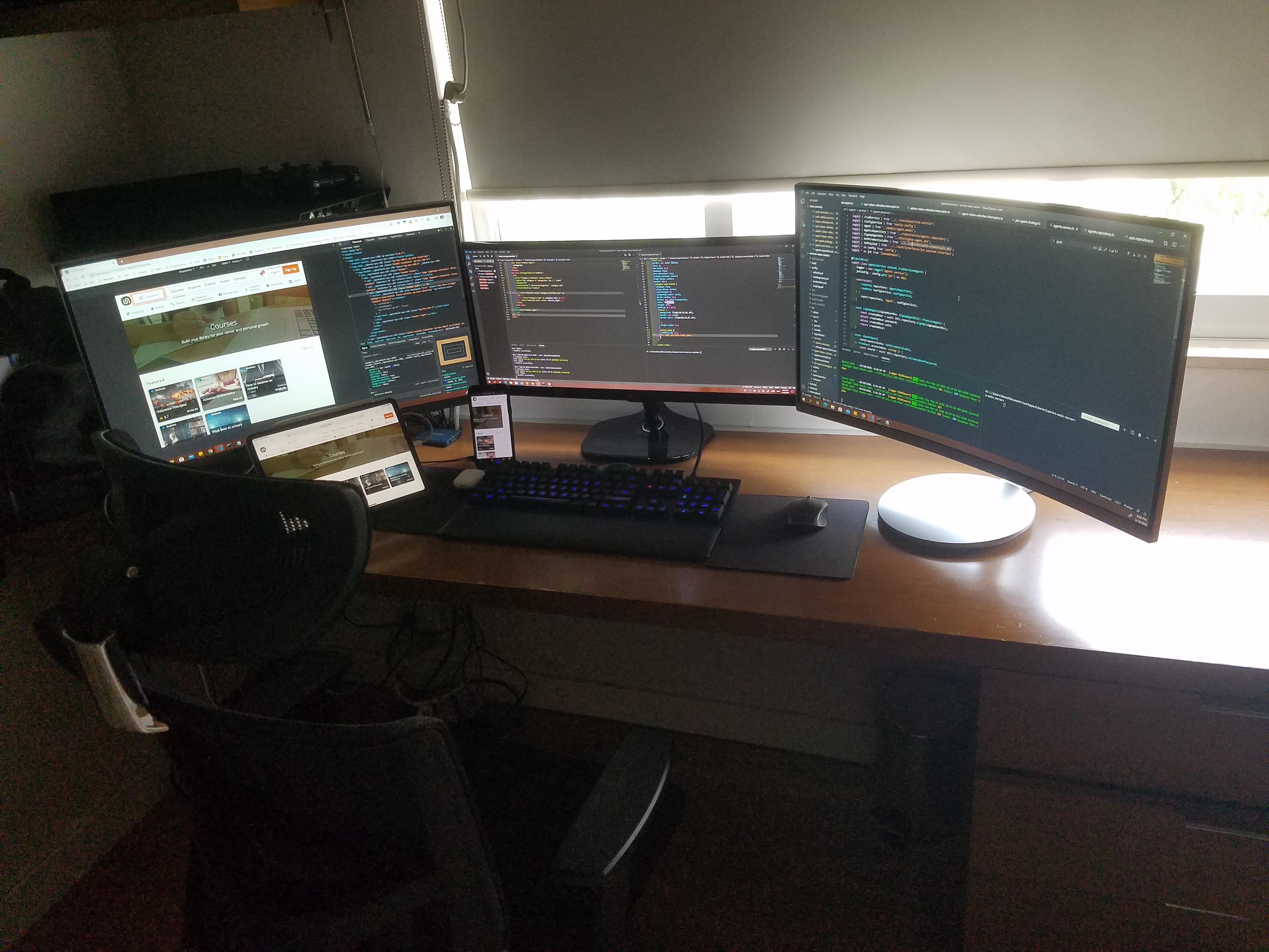 Front End Development Setup Scrolller