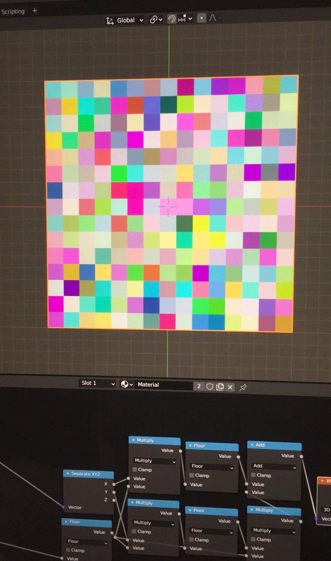 Fully procedural pattern | Scrolller