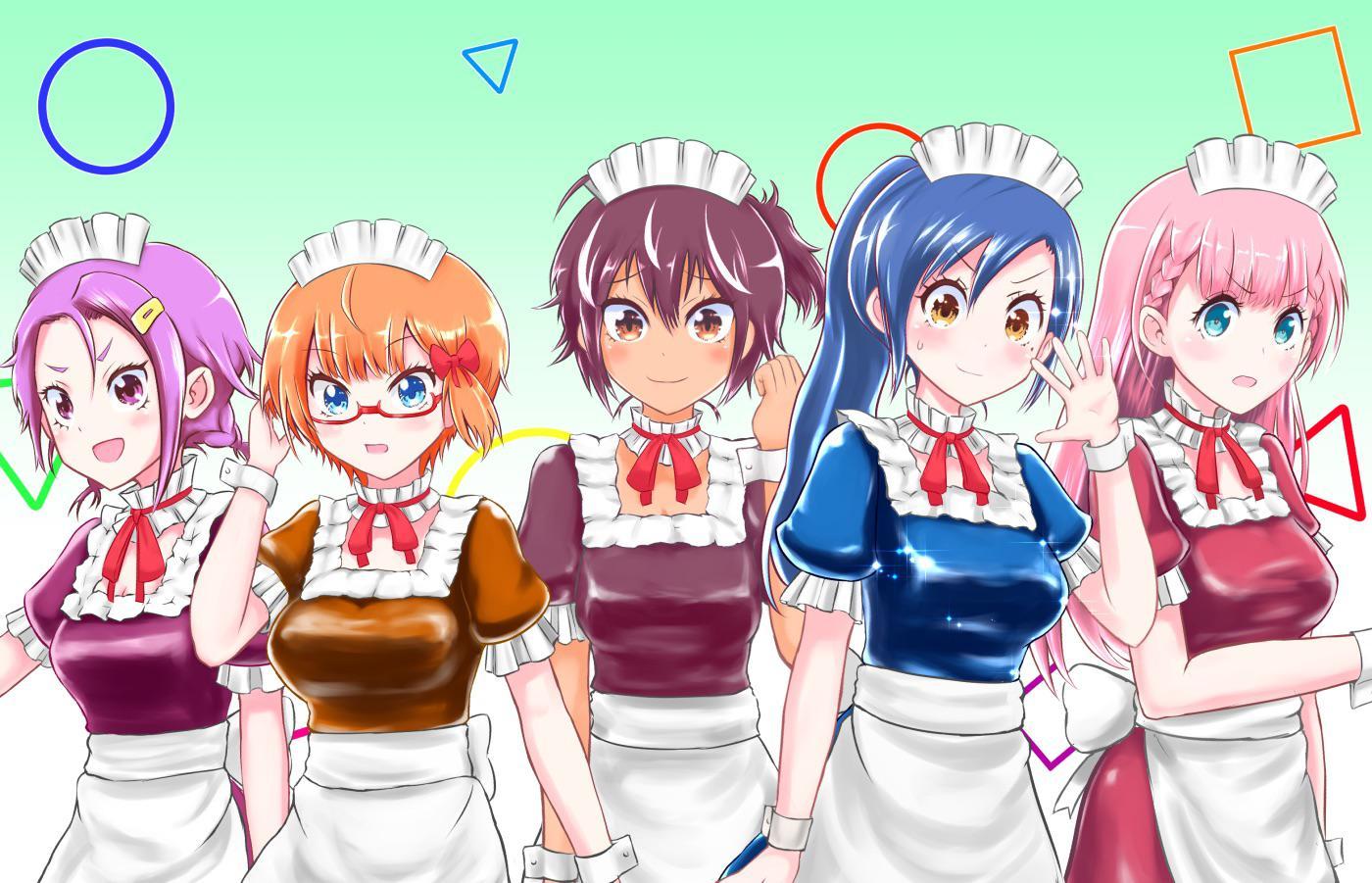 Fumi and the girls as maids | Scrolller