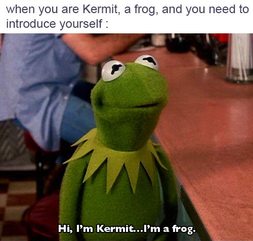 fun fact : I love Kermit | Scrolller