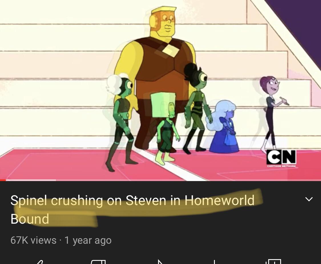 Fun fact: spinel is 6,000 years old and Steven is 16 | Scrolller