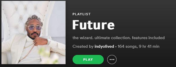 future spotify playlist | Scrolller