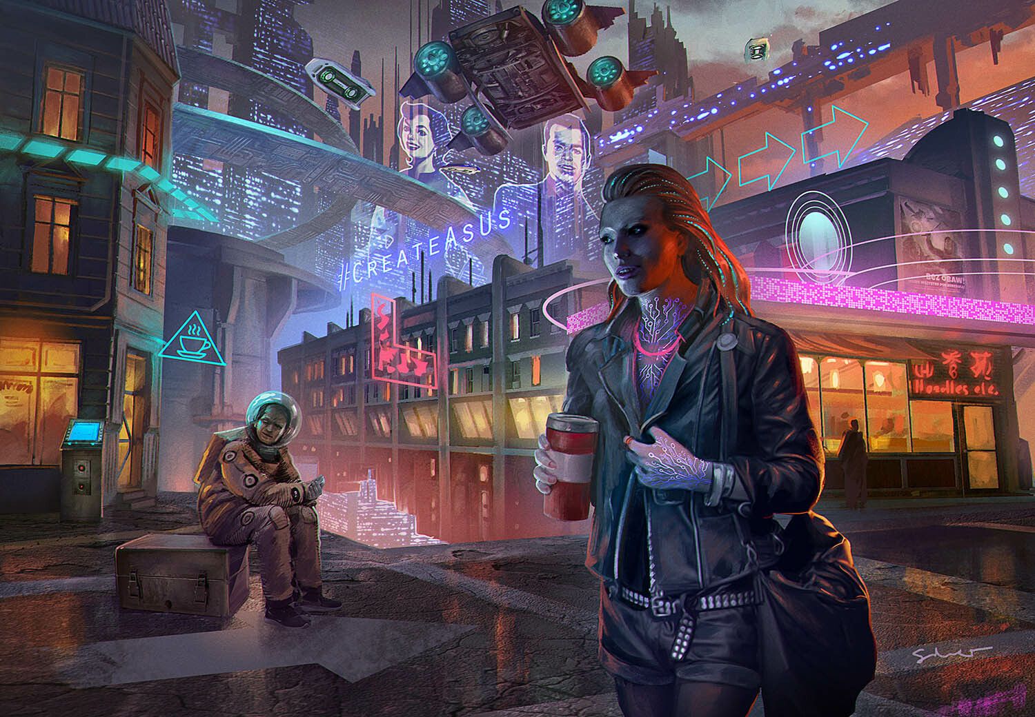 Future World by Rafal Szlapa | Scrolller