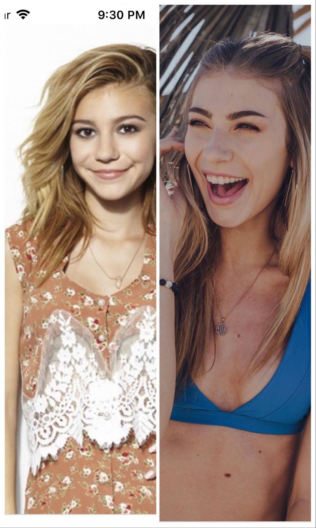 G Hannelius (actress) and Natalia Taylor (model) look like they could be sisters! Does anyone ...