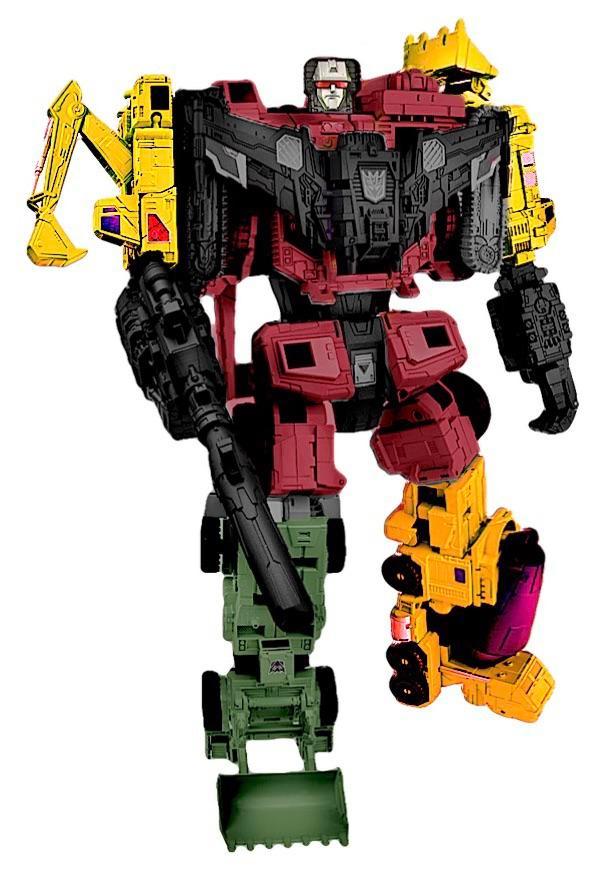 G1 Devastator (Bayverse Colors Fanmade by me) | Scrolller