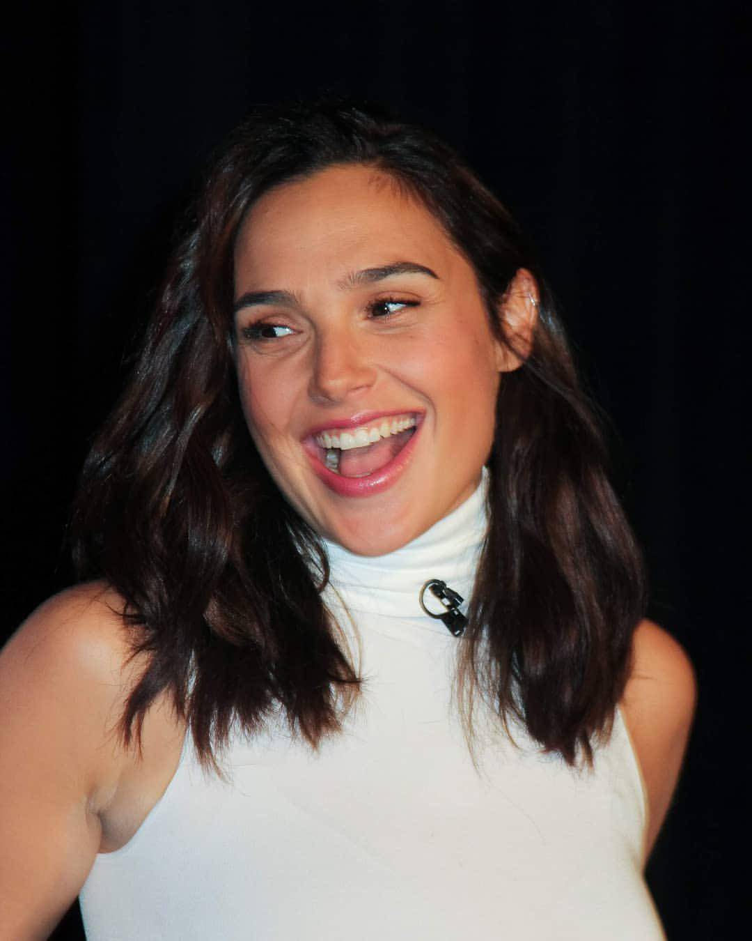 Gal Gadot definitely looks like she would be down to take on a few buds ...