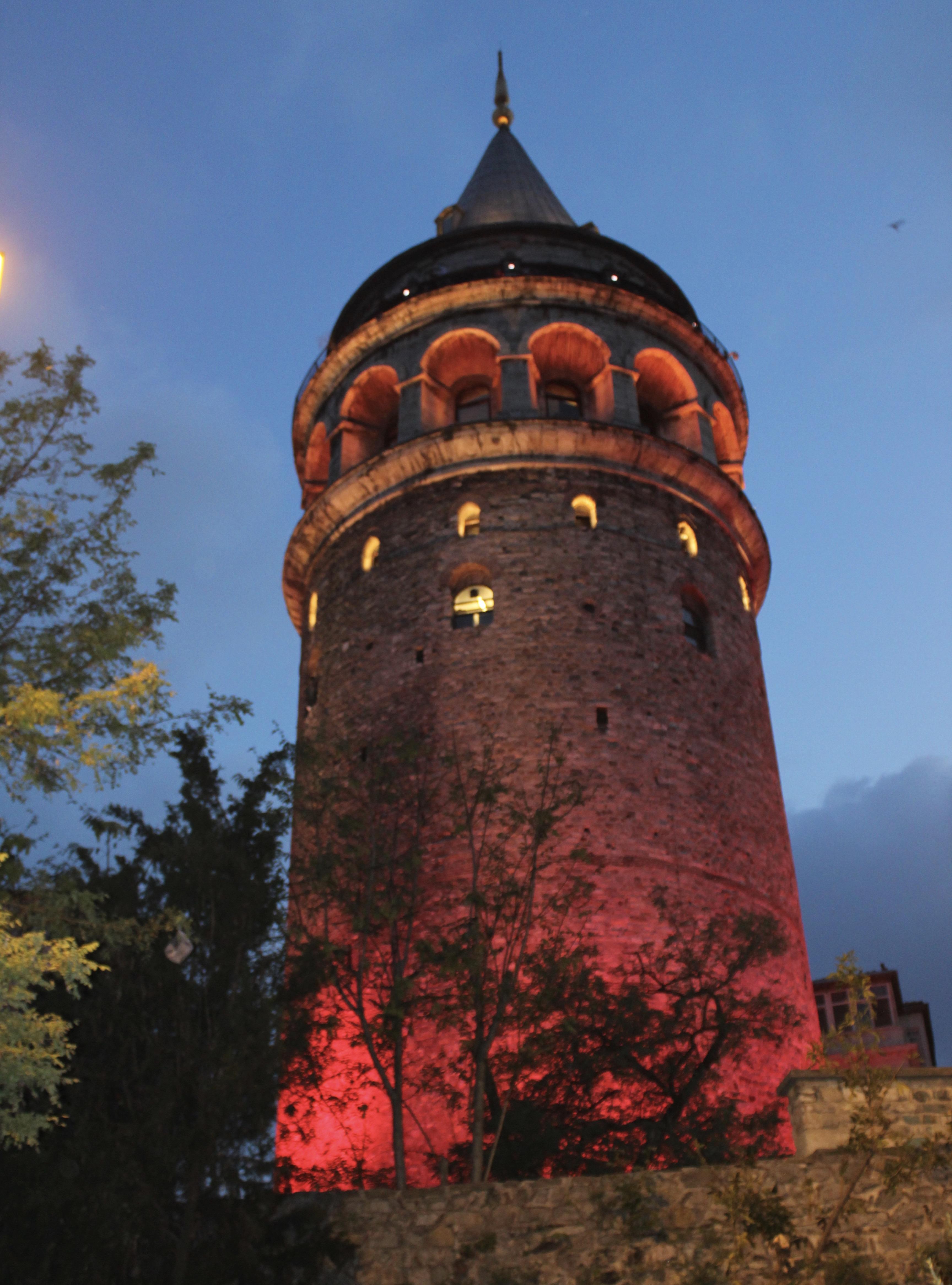 Galata Tower is a medieval stone tower in the Galata/Karaköy quarter of Istanbul, Turkey ...