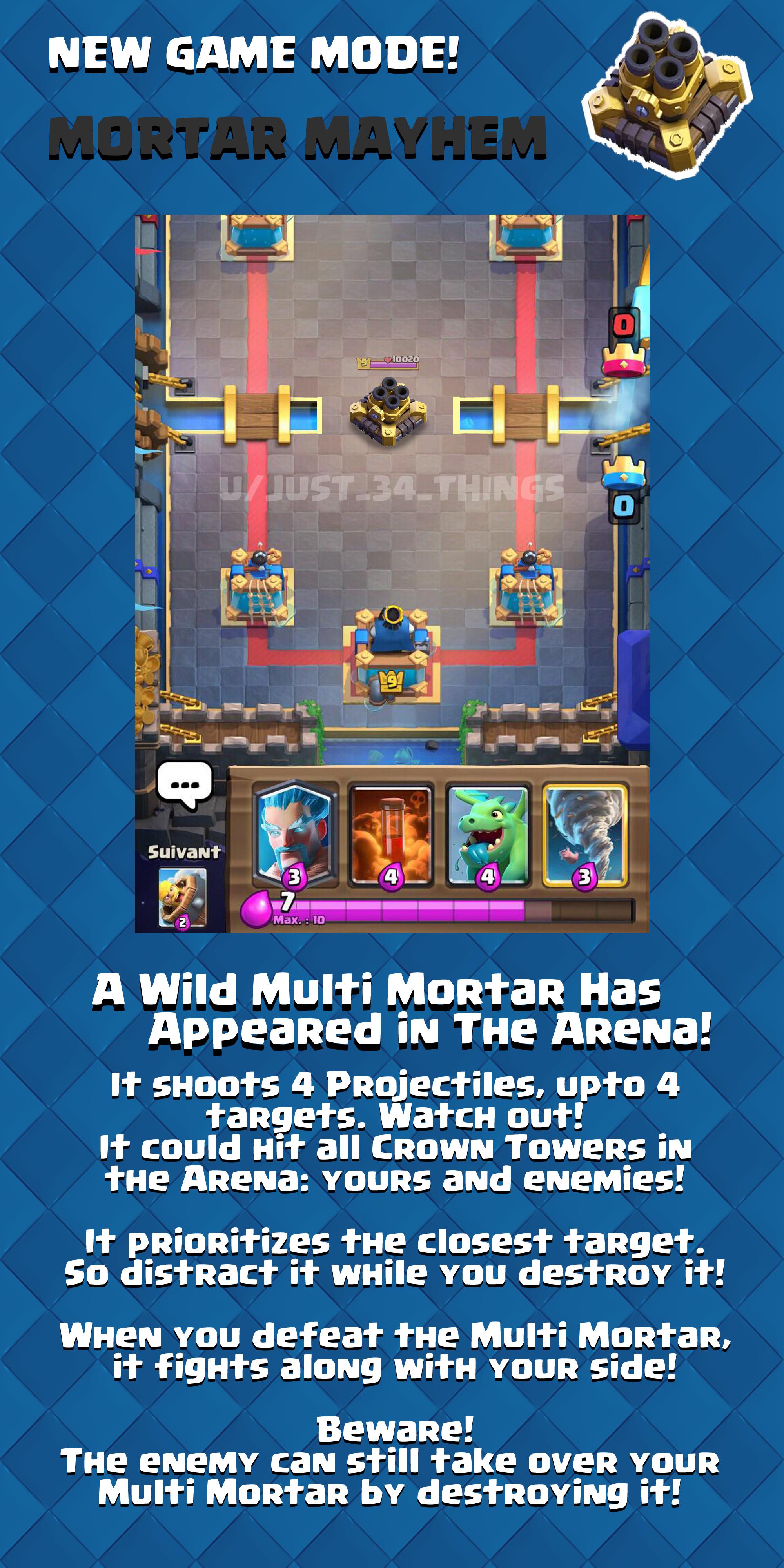 [GAME MODE CONCEPT] MORTAR MAYHEM! | Scrolller