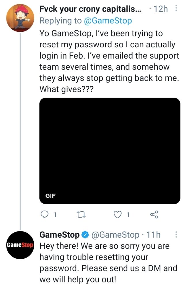 Gamestop got yo back | Scrolller