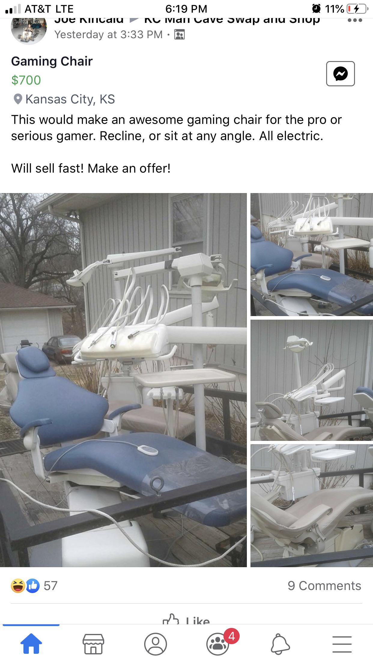 gaming chair.. | Scrolller