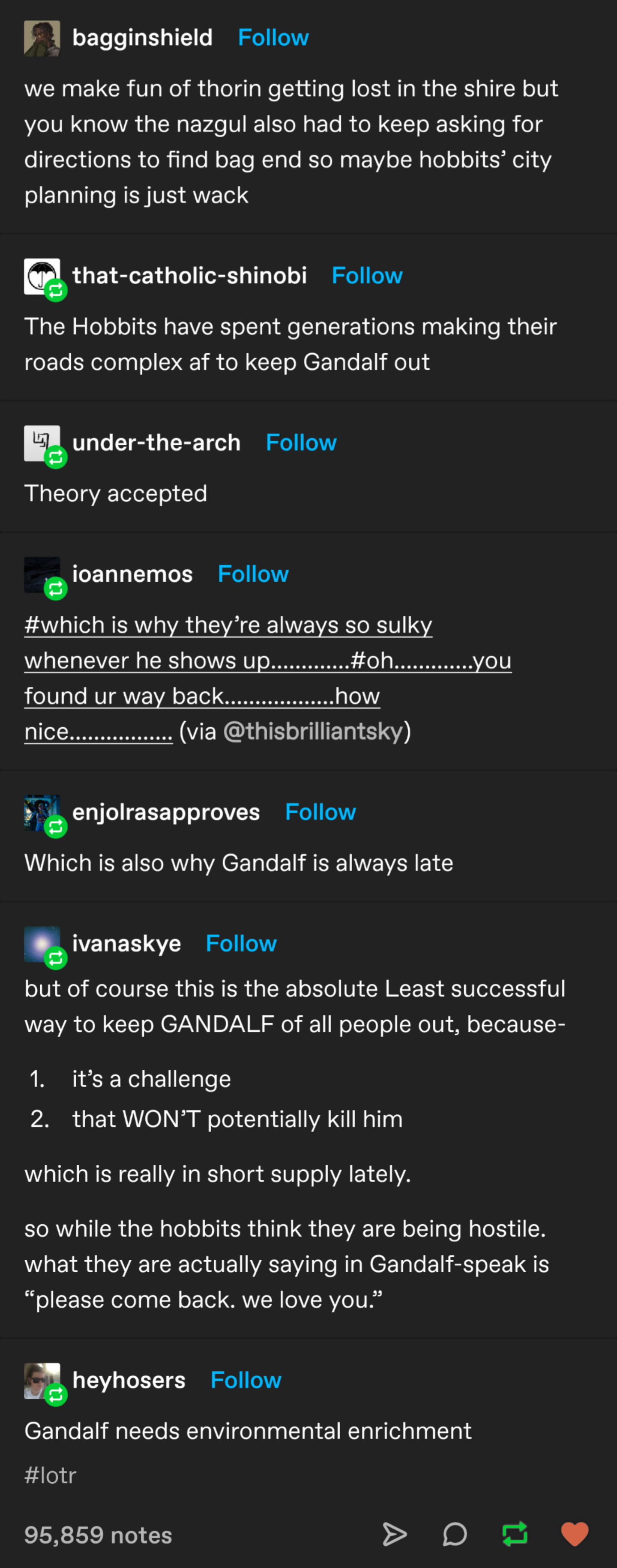 Gandalf Headcanon | Scrolller