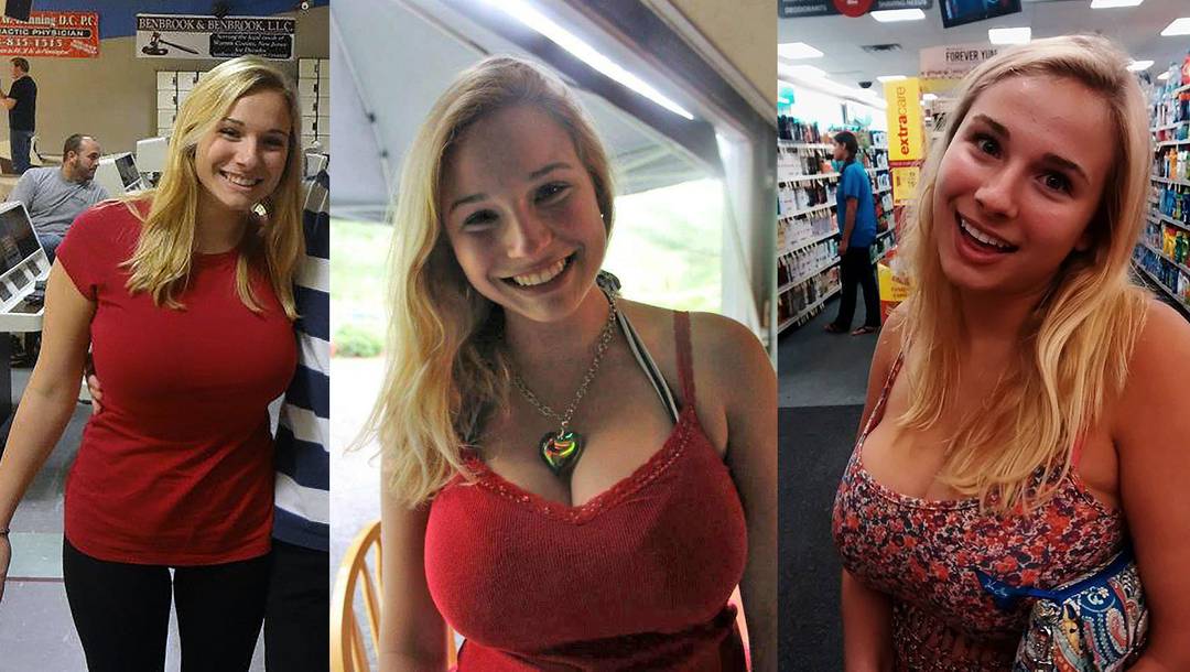 The smiling busty | Scrolller