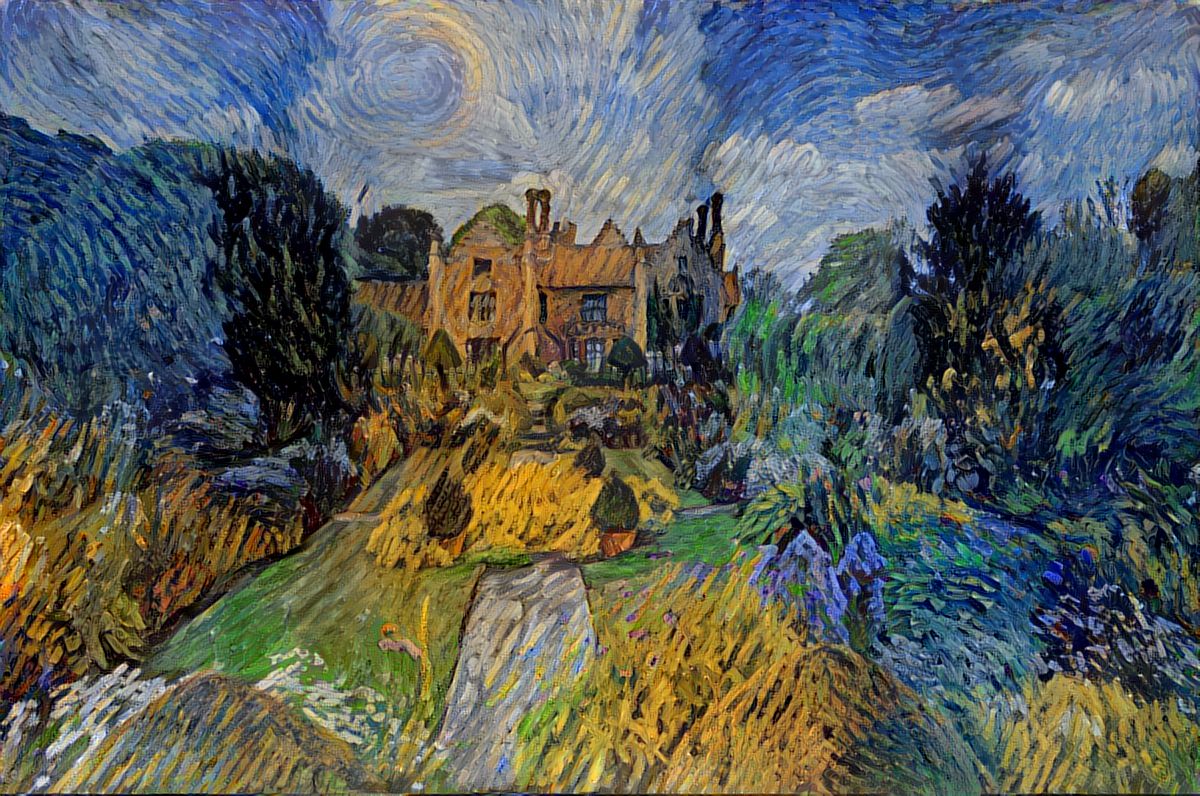 Garden Van Gogh style | Scrolller