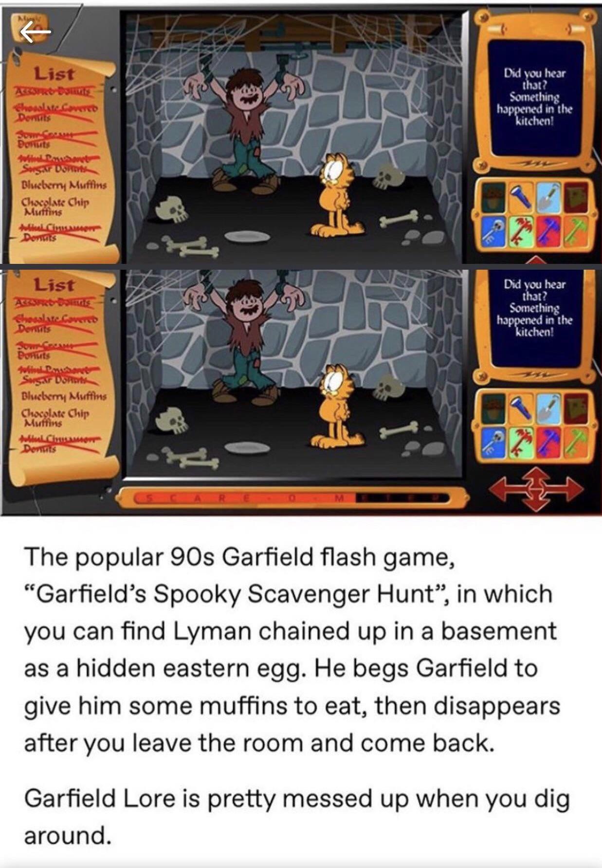 Garfield’s Spooky Scavenger Hunt | Scrolller