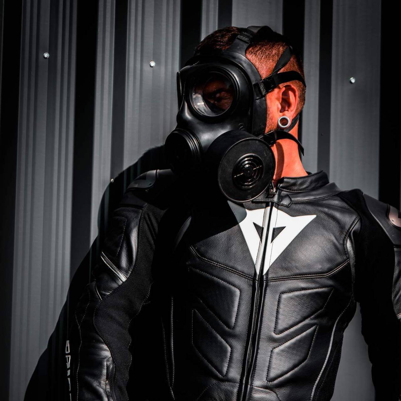 Gas mask biker | Scrolller