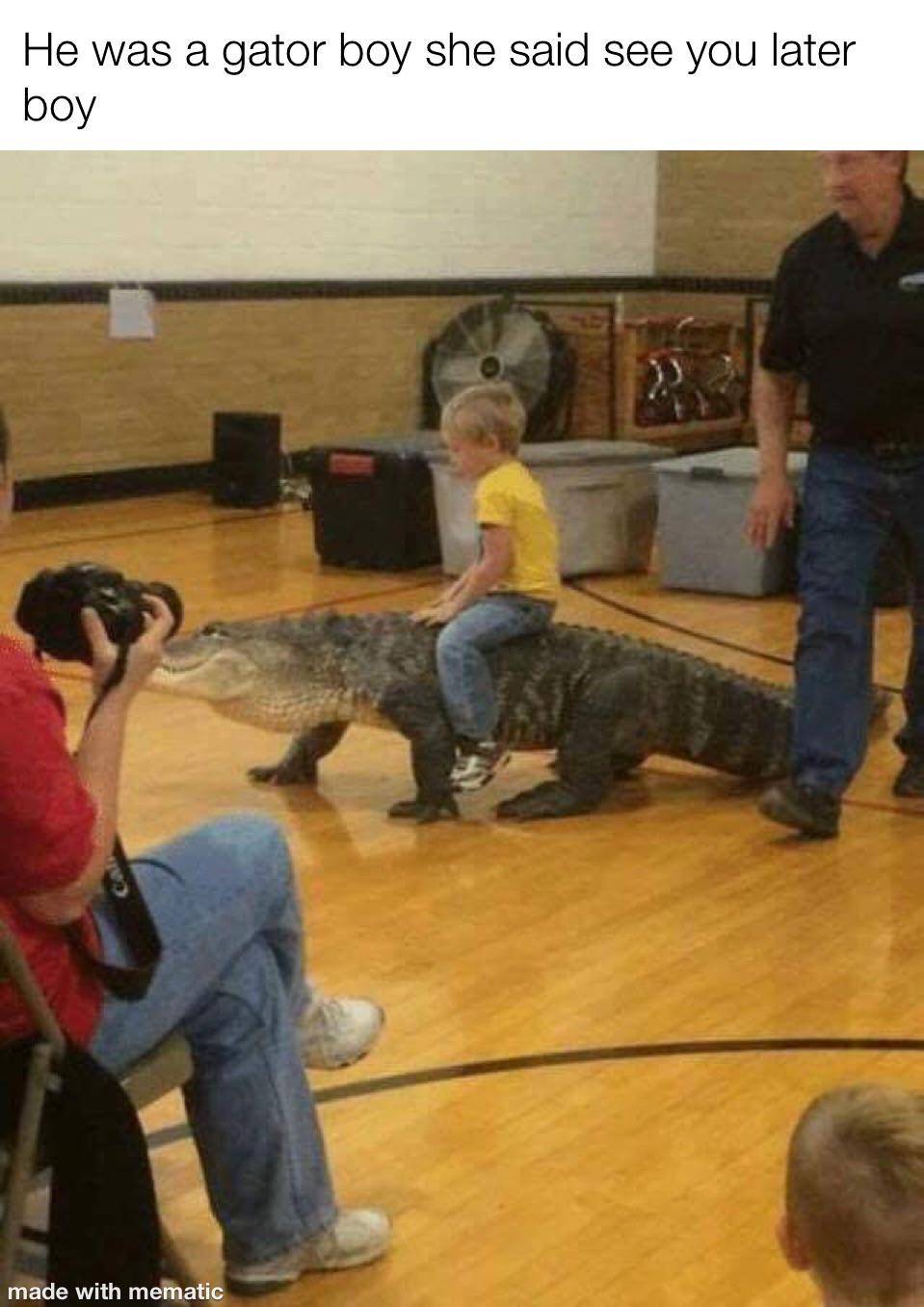 Gator boy | Scrolller