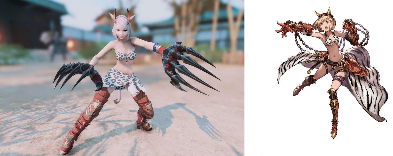 GBF Ogre Class Female (MNK) | Scrolller