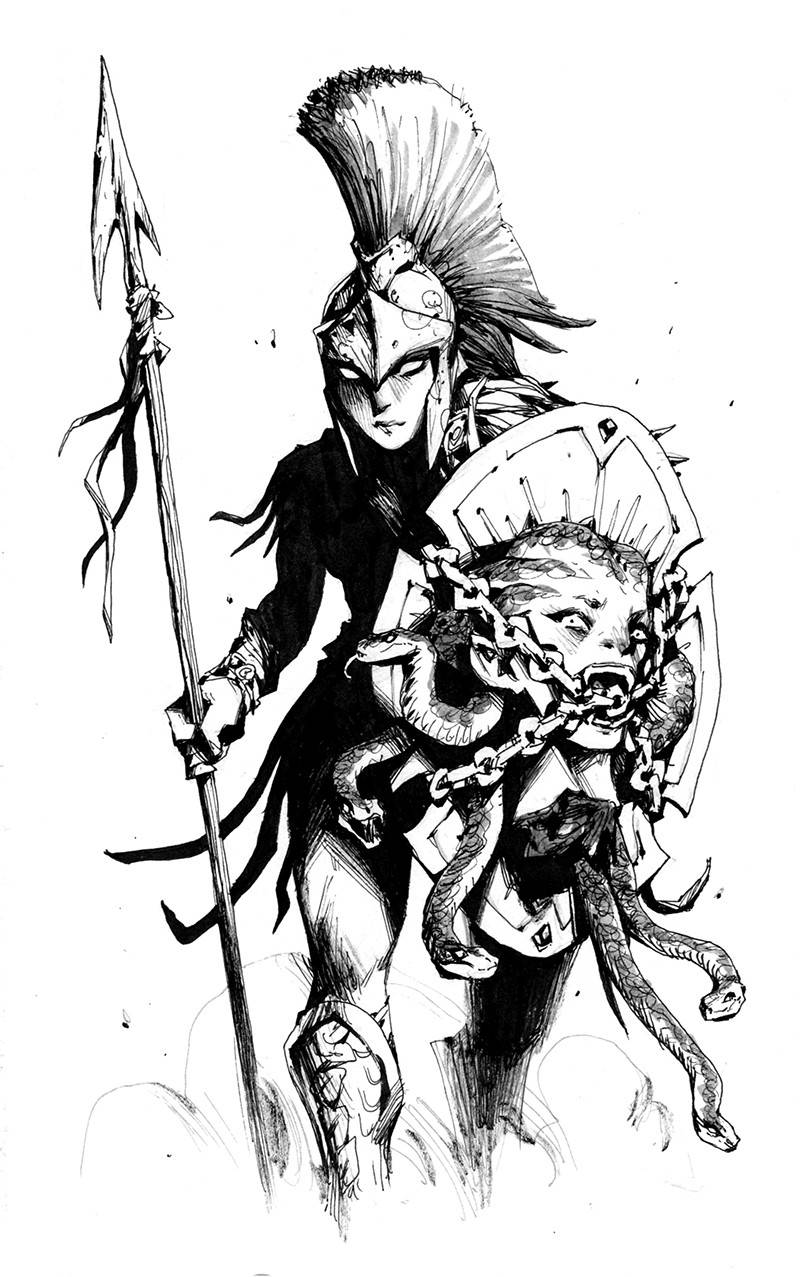 Genderbent Perseus by Andrew Mar | Scrolller