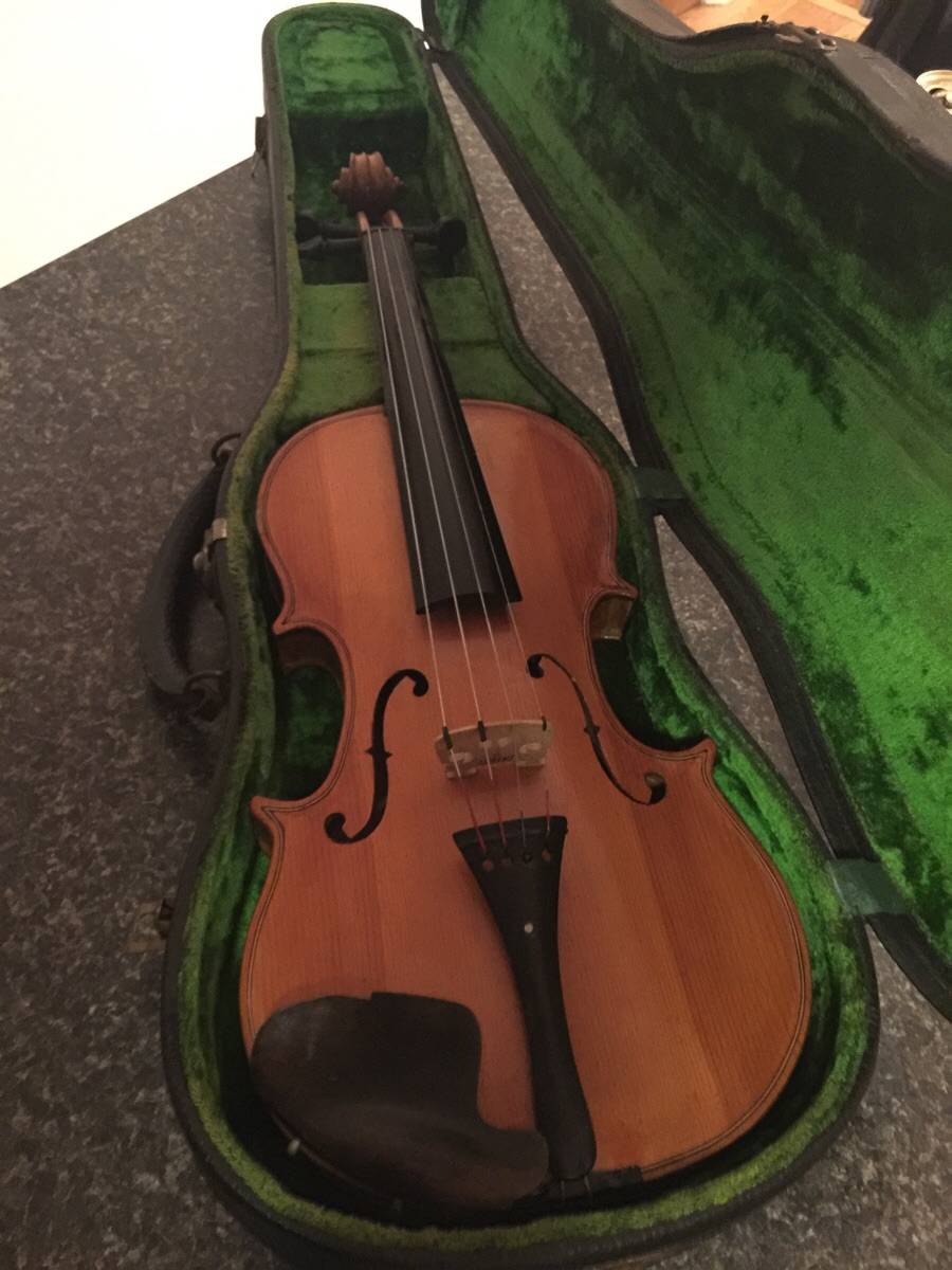 Gene Ivey fiddle. My treasure. | Scrolller