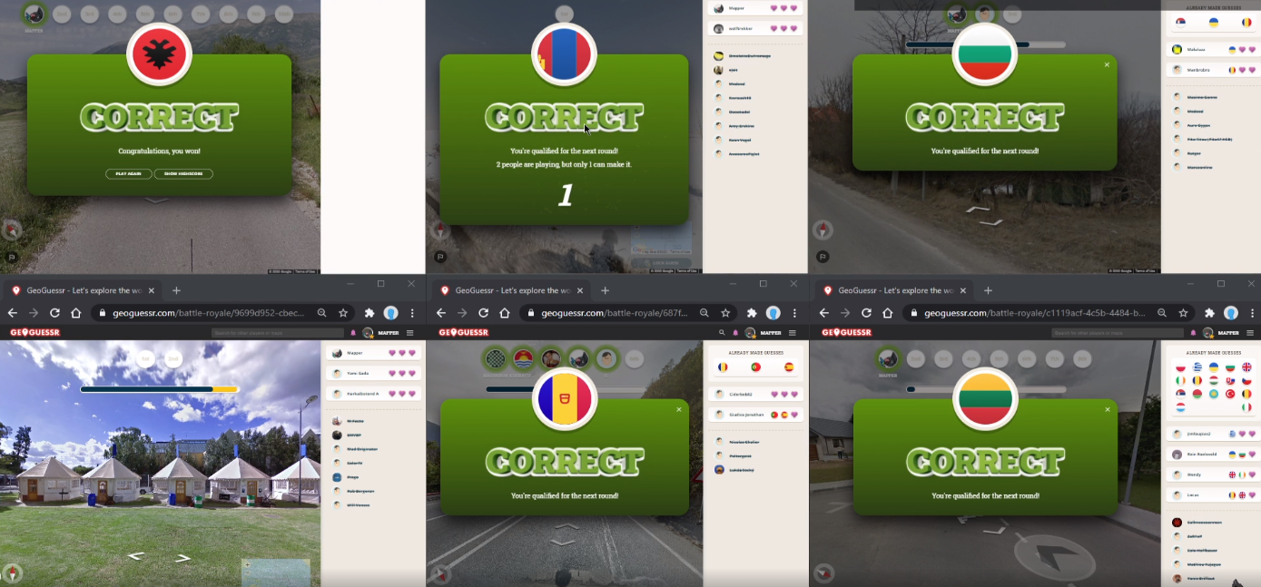 GeoGuessr: releases Battle Royale mode. Me: | Scrolller