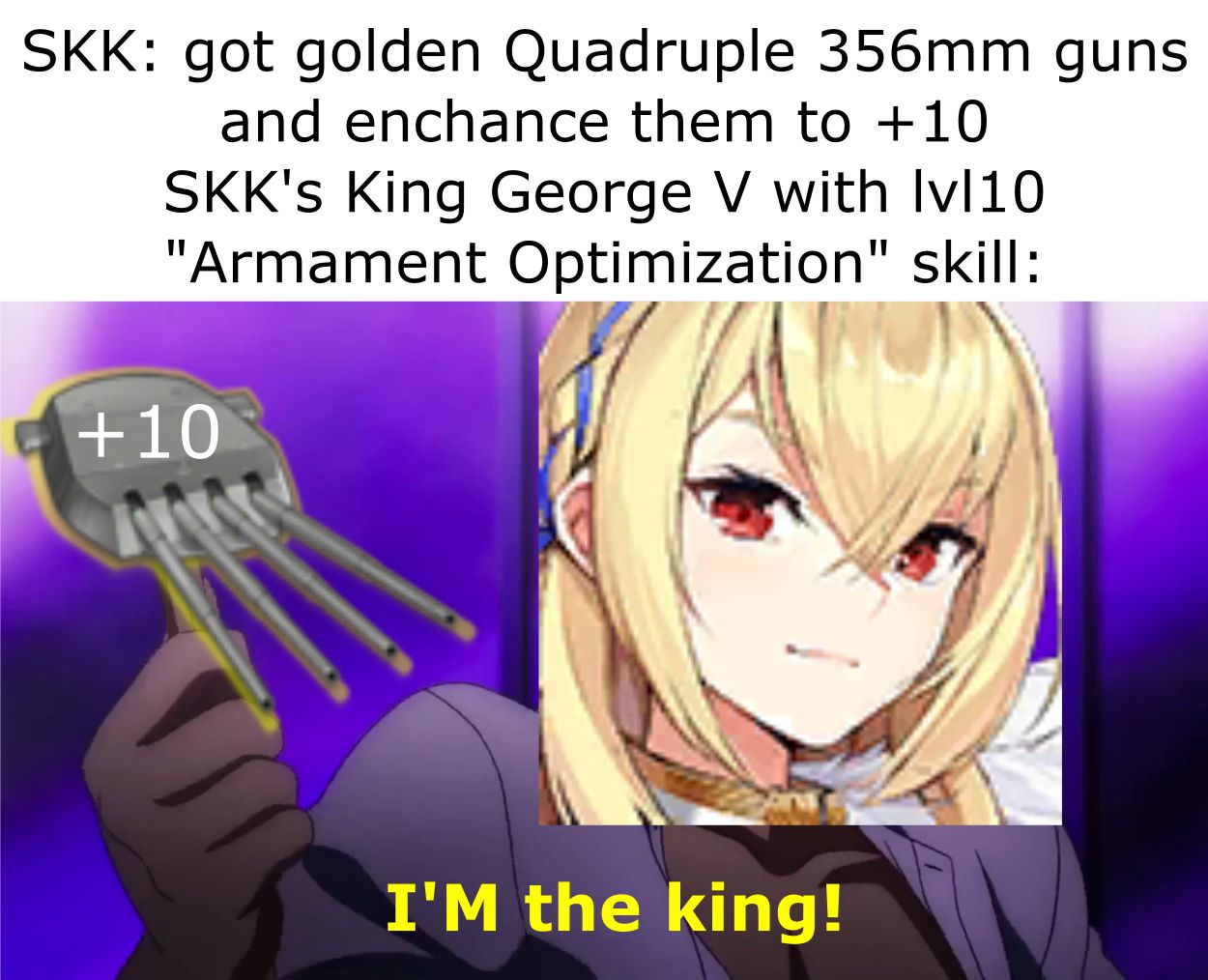 George with rare chance to unleash her inner, bright as the Sun ultimate Chad on full power ...