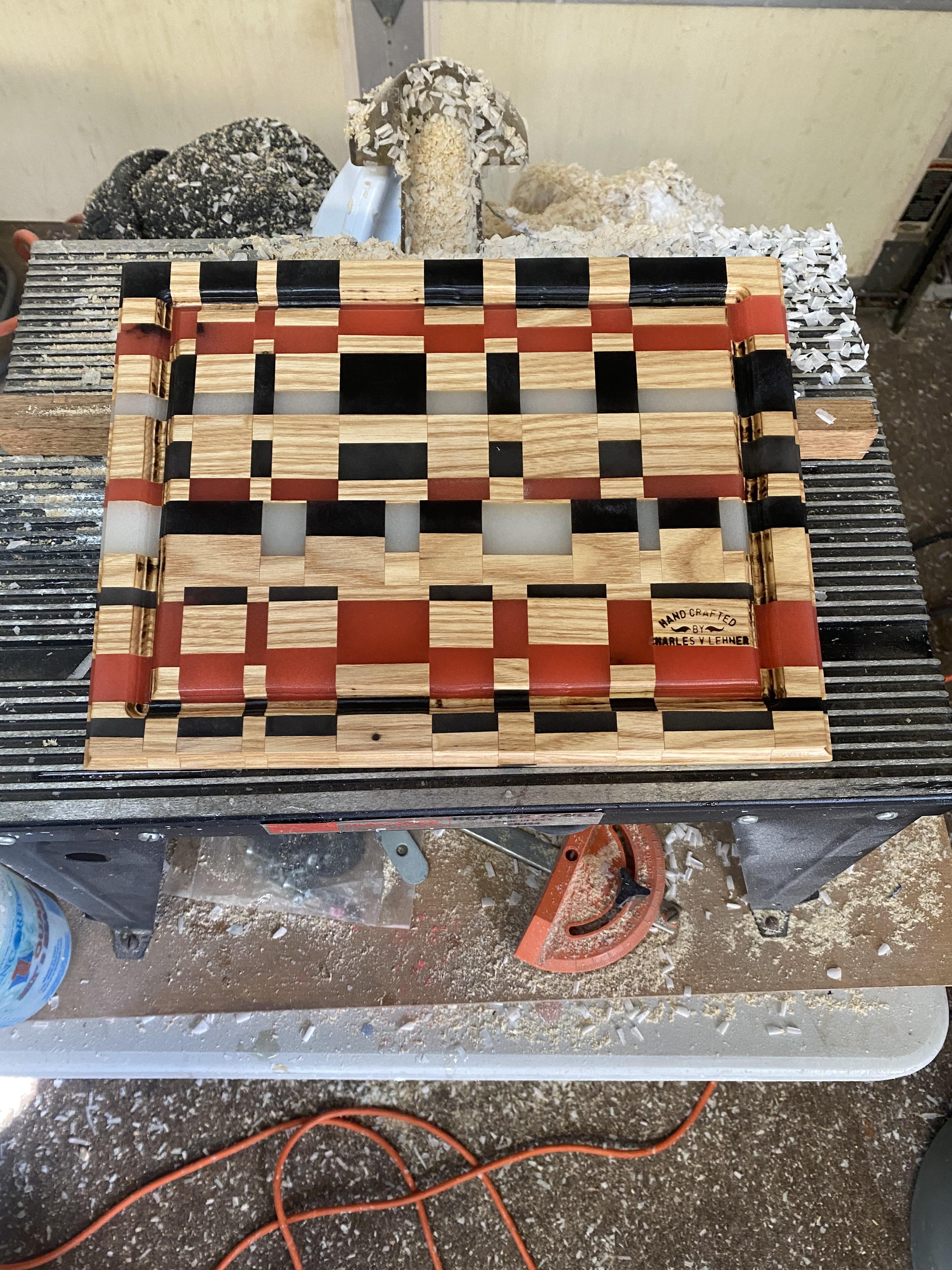 Getting into the inner channels with the router | Scrolller