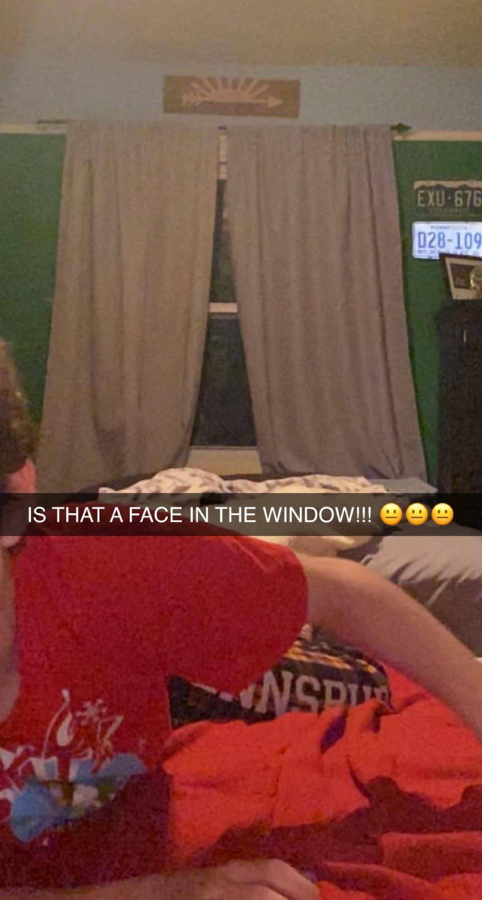 GHOST FACE IN MY WINDOW!!!!! | Scrolller