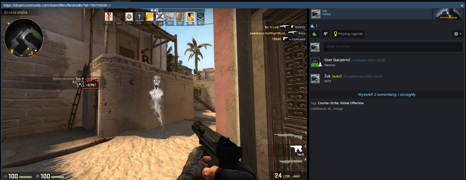 ghost on mirage | Scrolller