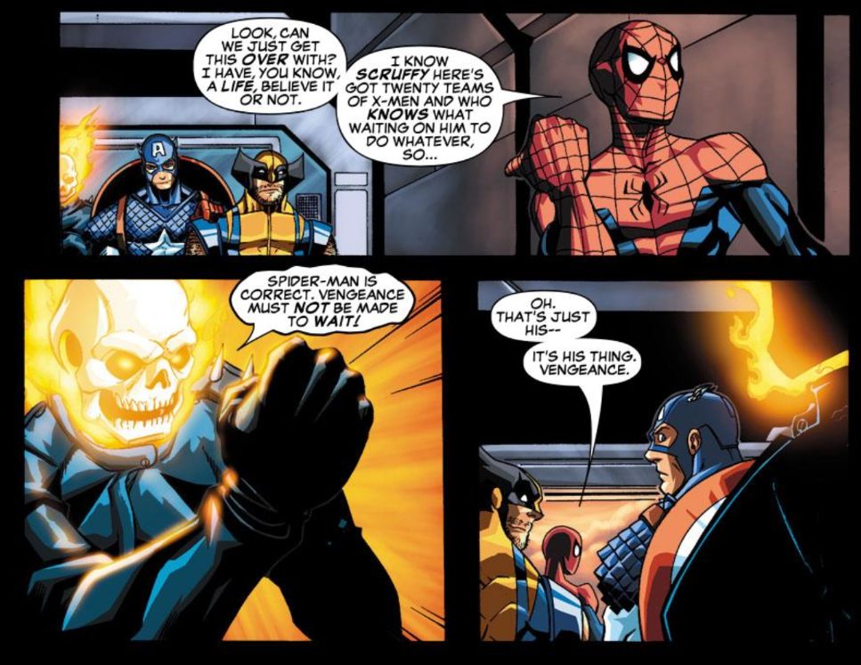 Ghost Rider is the "Spirit of Vengeance" and he won't let you forget it (Mega Morphs #2) | Scrolller