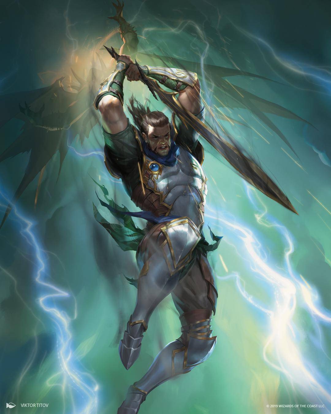 Gideon Blackblade by Viktor Titov | Scrolller