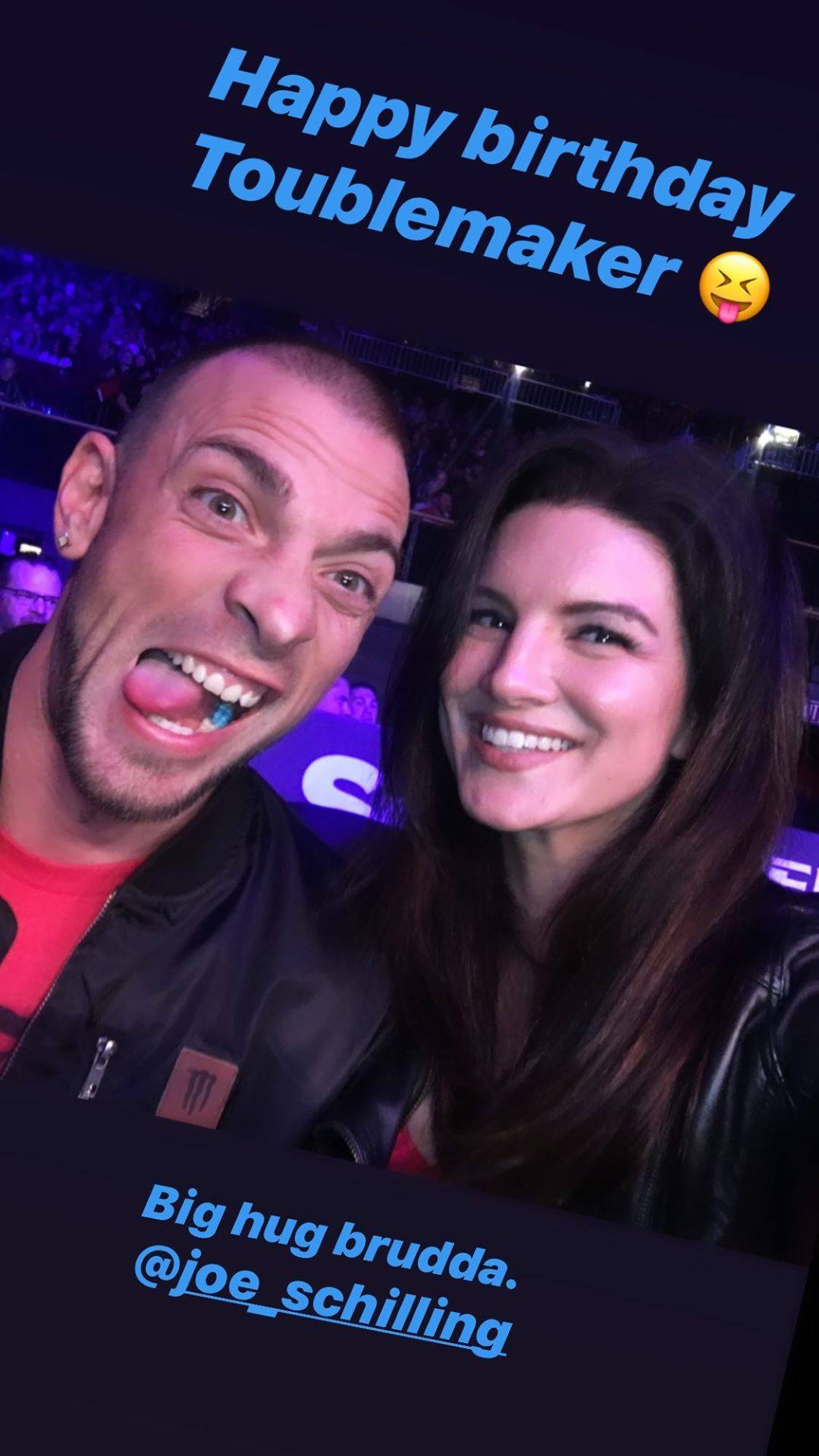 Gina Carano with Joe Schilling | Scrolller