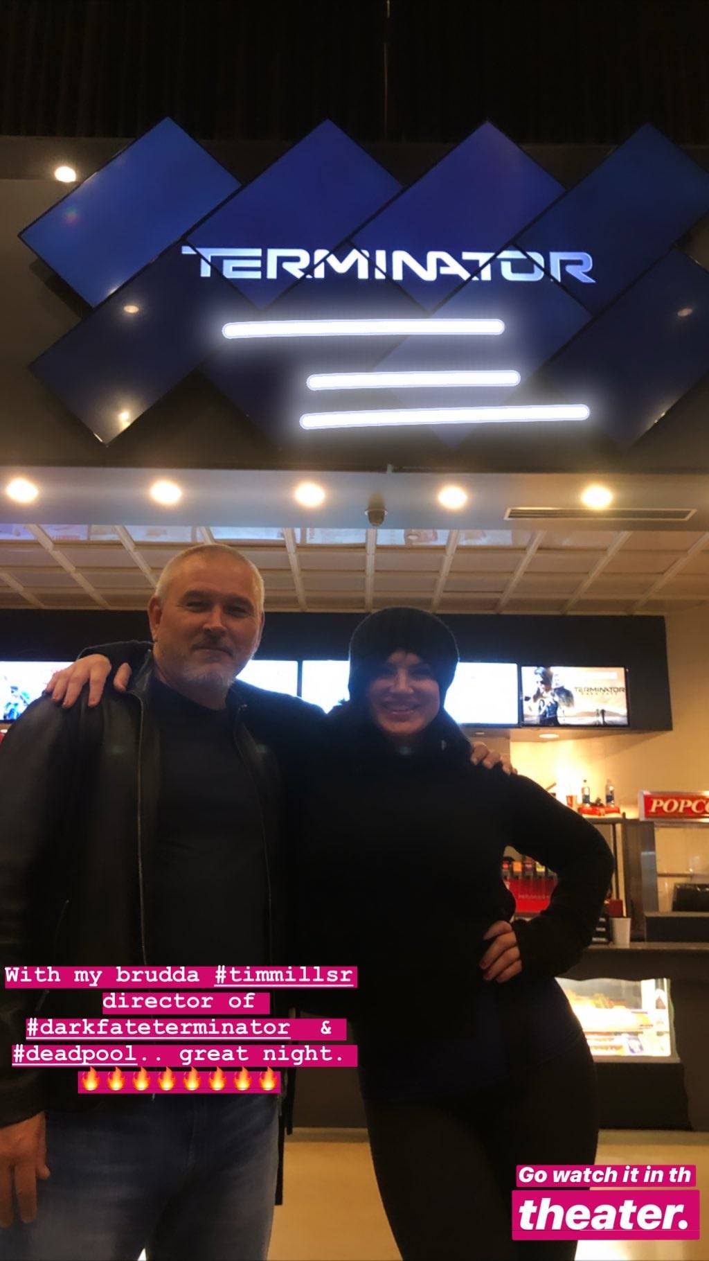 Gina with Tim Miller | Scrolller