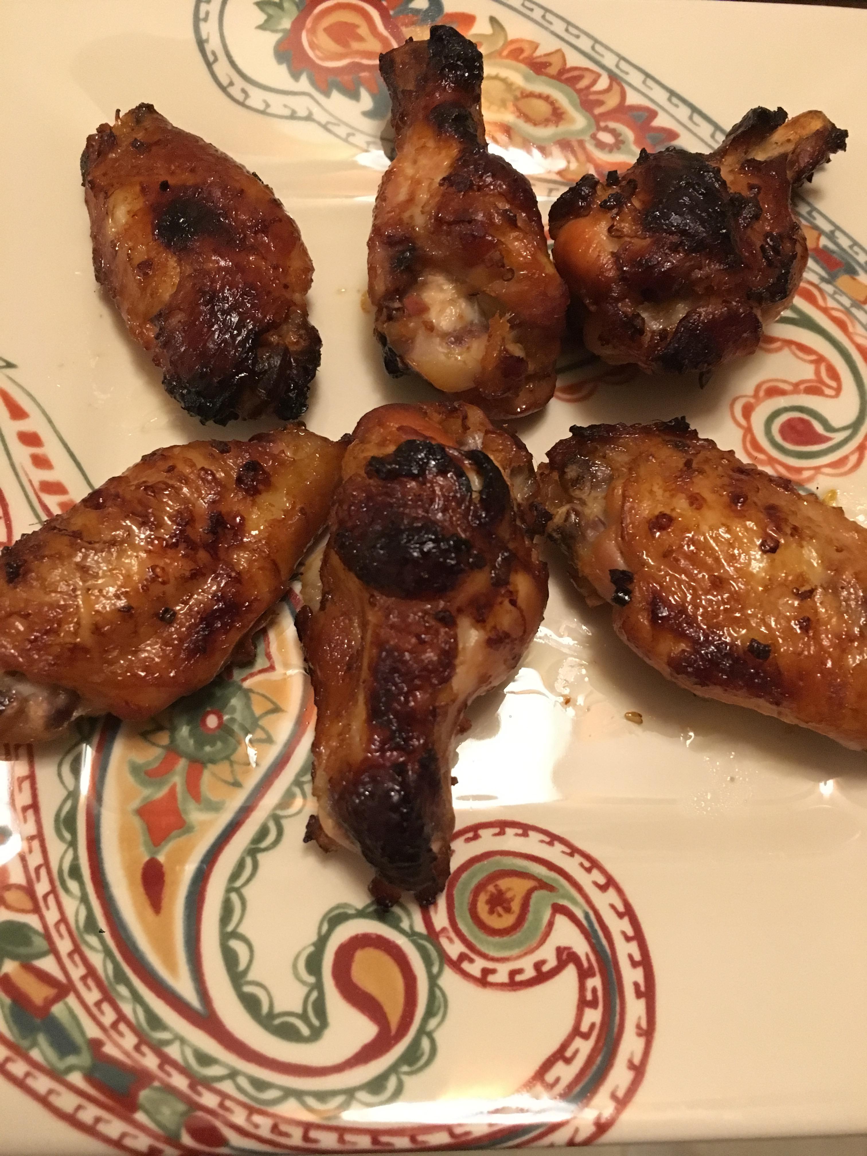 Ginger Orange Glazed Chicken Wings | Scrolller