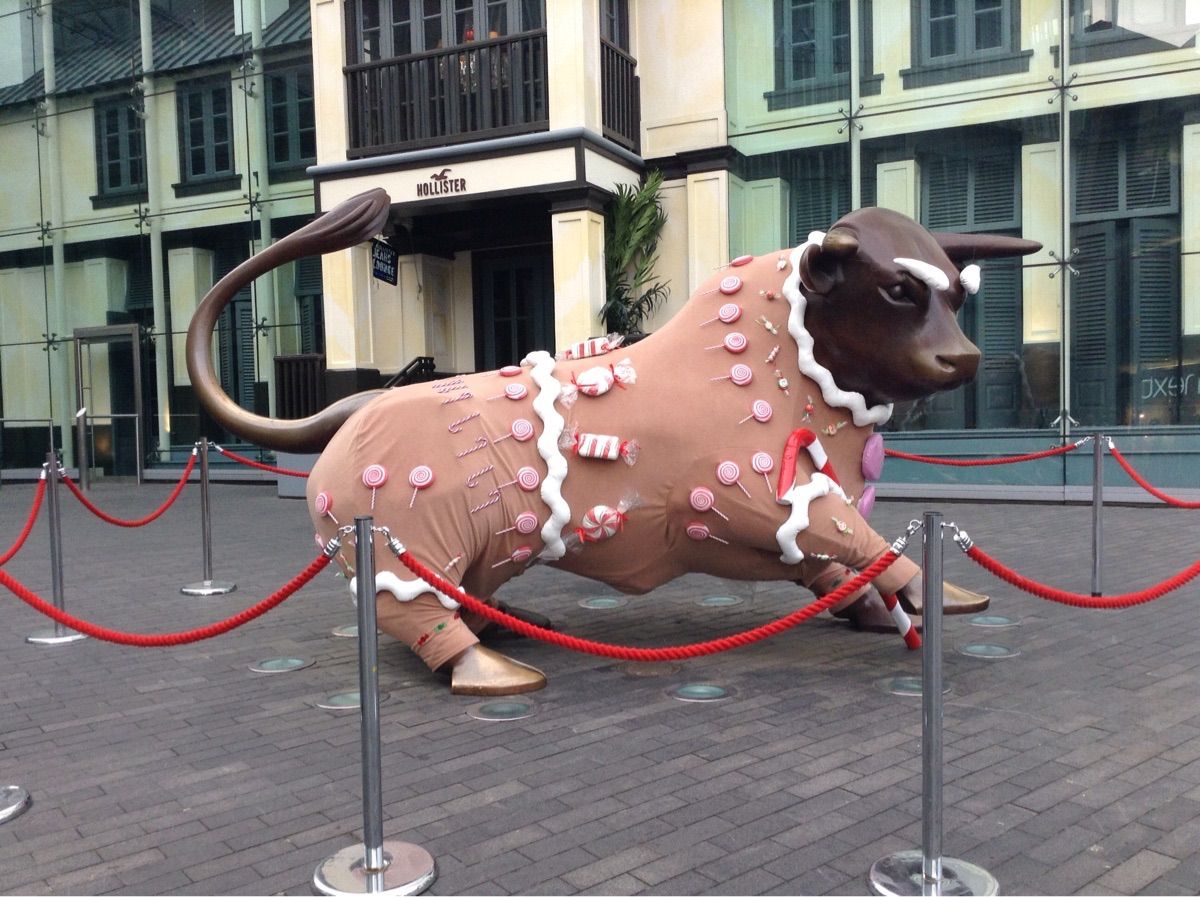 Gingerbread bull! | Scrolller