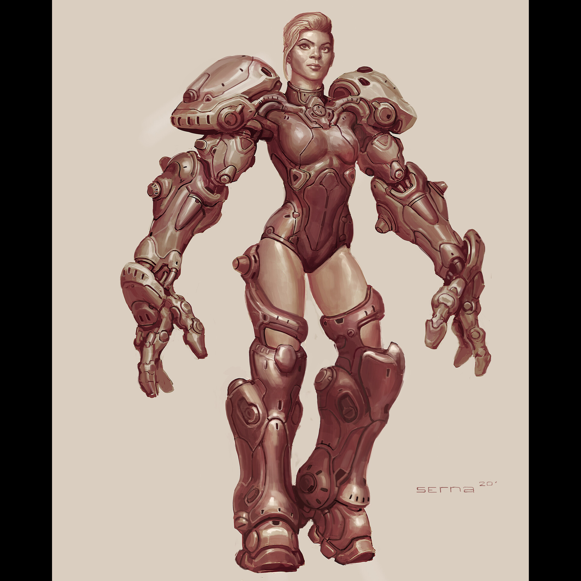 Girl Mech by Jay Serna | Scrolller