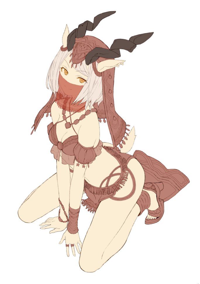 Girl with gazelle horns [original] | Scrolller