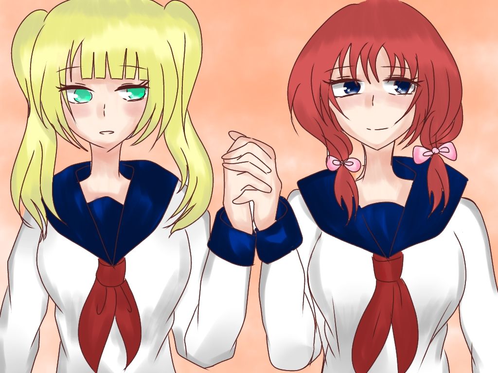 Girls in matching school uniforms doing it | Scrolller