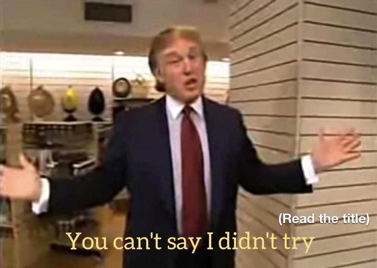 Give me plat? | Scrolller