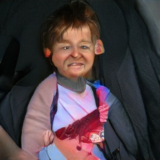 Glad that this isn't my child in the backseat of the car | Scrolller