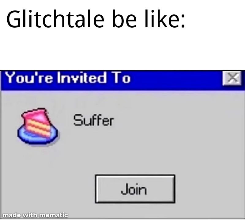 Glitchtale in a nutshell: | Scrolller