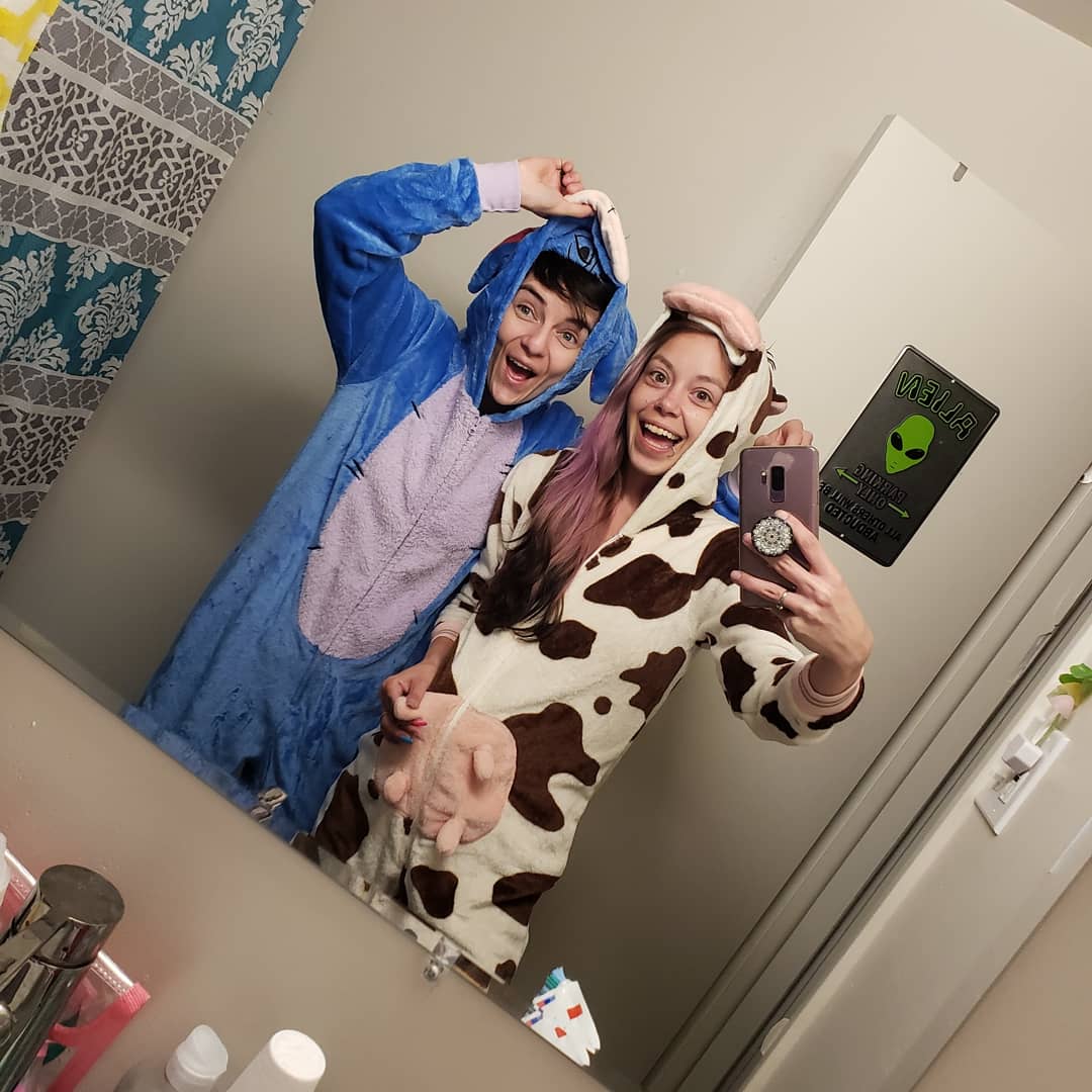 Goal Achieved Buy And Wear Onesie With Wife Scrolller