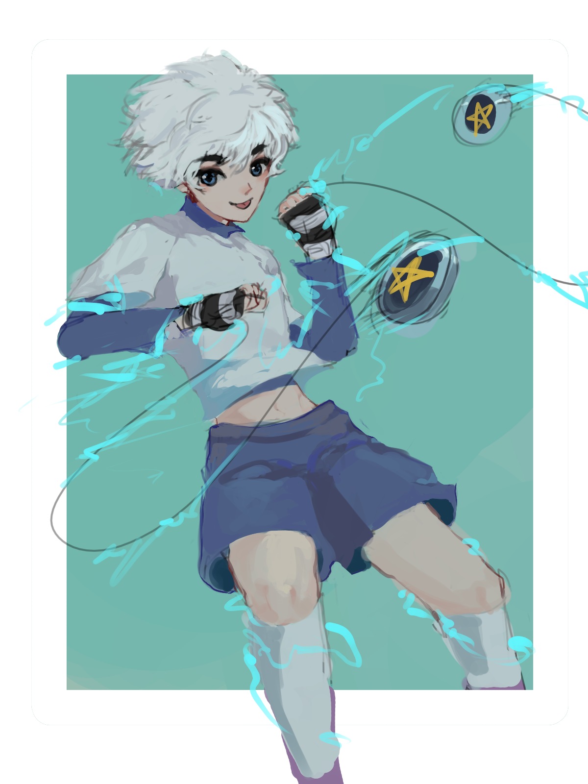Godspeed! Killua Zoldyck fanart, hope you guys like it! | Scrolller