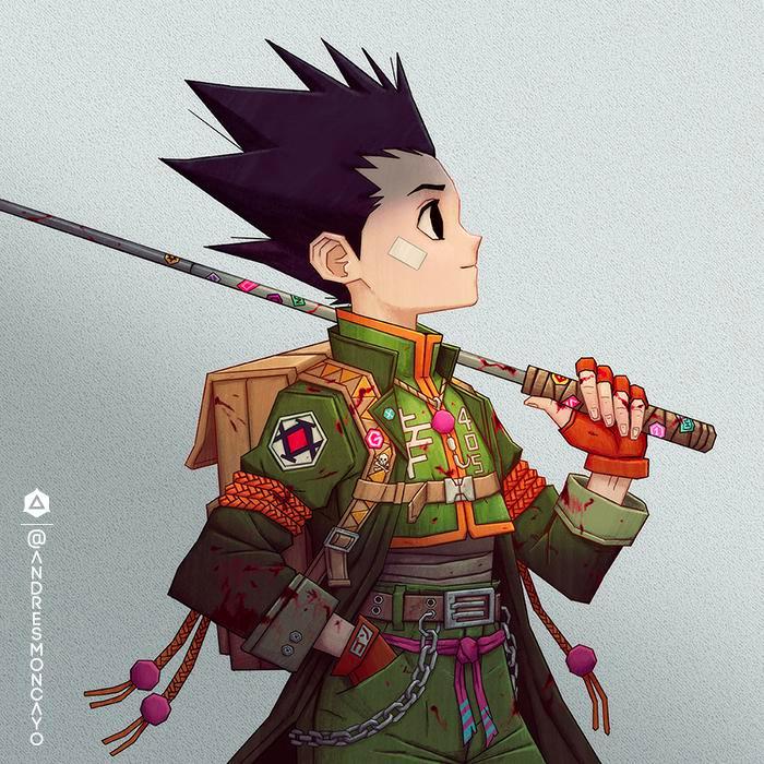 Gon redesigned by me | Scrolller