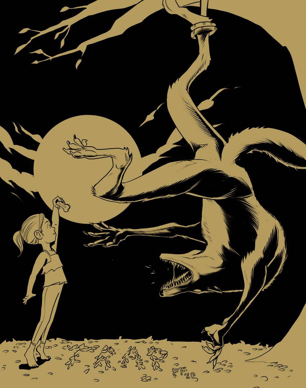 “Good Boy!”, An Inktober Drawing. | Scrolller