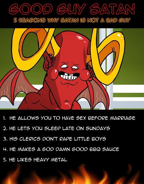 Good Guy Satan | Scrolller