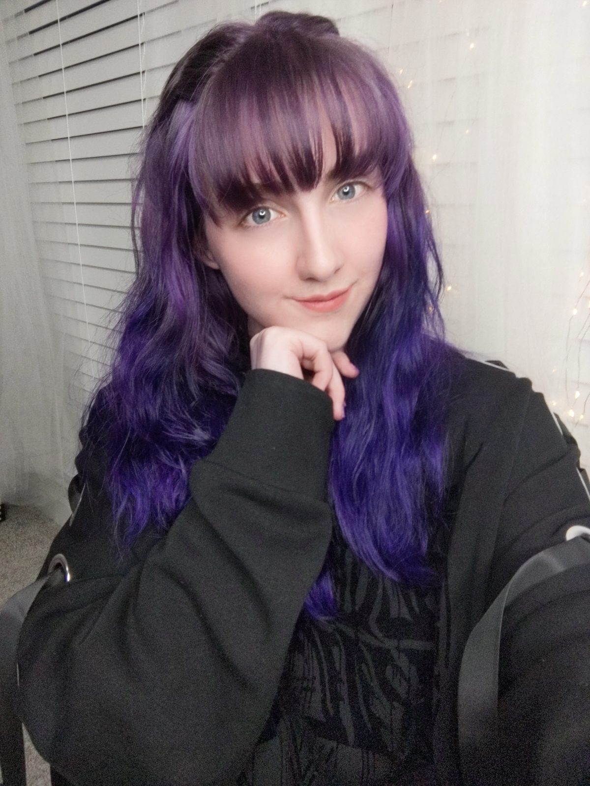 Goodbye Blonde. Hello Purple! | Scrolller