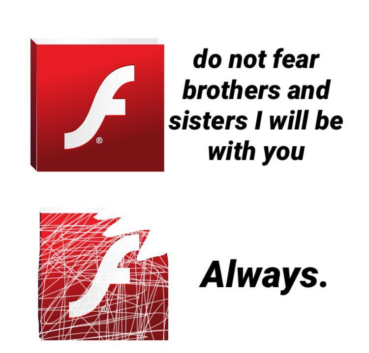 goodbye flash.. | Scrolller