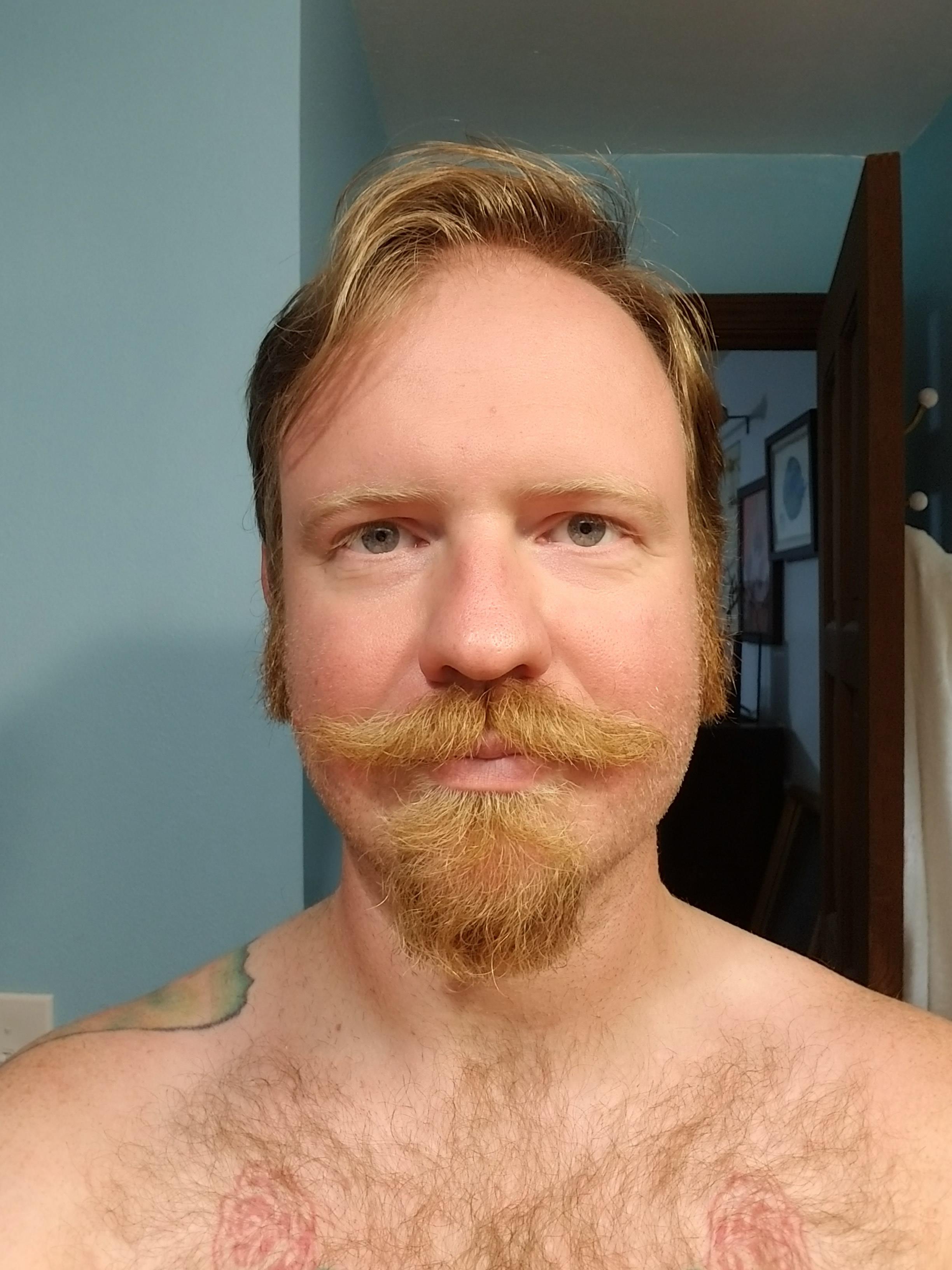 Goodbye pandemic beard; hello wildfire smoke moustache! | Scrolller