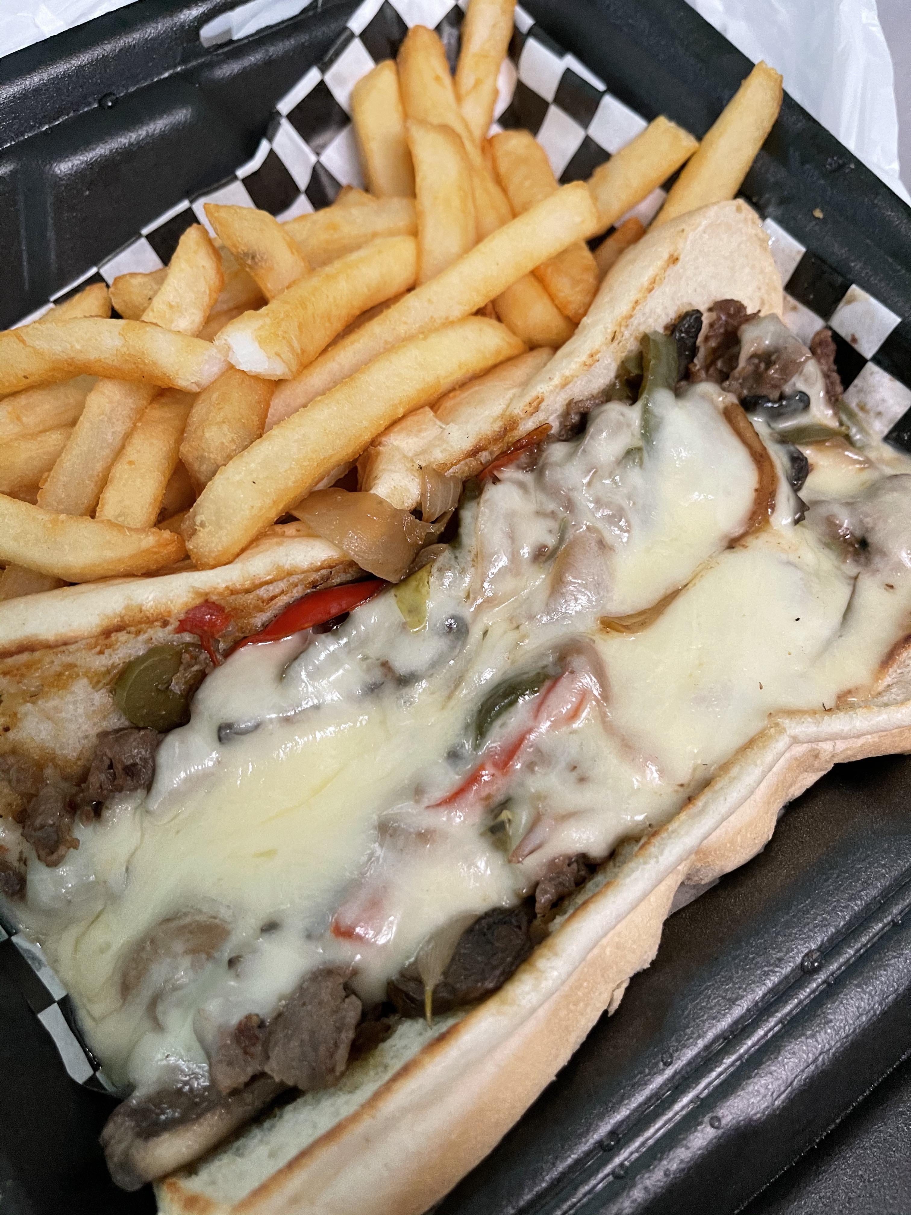 Gooey cheesesteak | Scrolller
